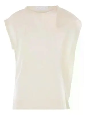 NICCOLO PASQUALETTI Asymmetric Draped Jumper - Neutrals