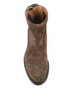 ALBERTO FASCIANI 30mm Zip-fastening Suede Boots