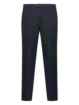 D4.0 Button-fastening Trousers - Blue