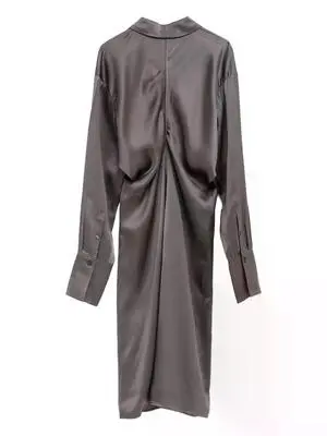 TOTEME Buttoned Midi Shirt Dress