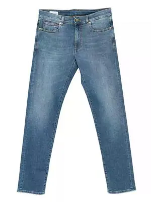 Incotex Logo Jeans For Men