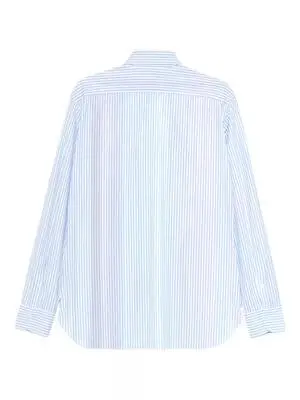 BARBA NAPOLI Striped Shirt - Blue