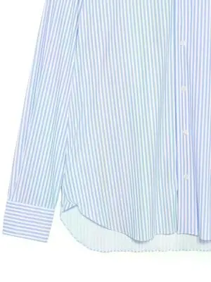 BARBA NAPOLI Striped Shirt - Blue