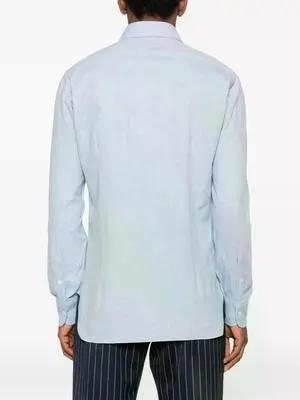 BARBA NAPOLI Long-sleeve Button-up Shirt