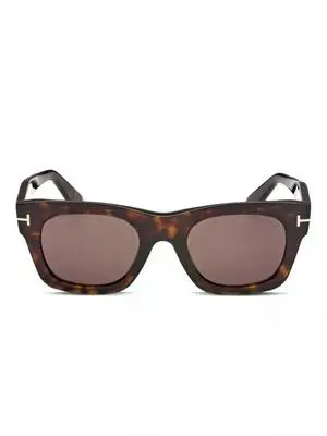 TOM FORD Square-frame Sunglasses - Brown
