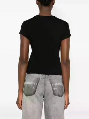Alexander Wang Logo-print T-shirt - Black