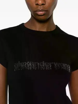 Alexander Wang Logo-print T-shirt - Black