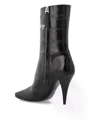 Givenchy Logo-print Leather Ankle Boots