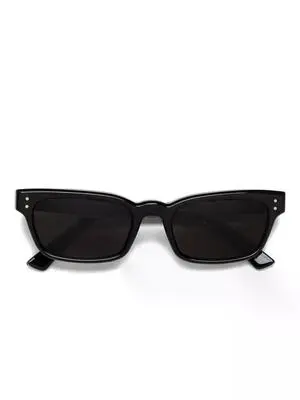 Marni Floosa Rectangle-frame Sunglasses - Black