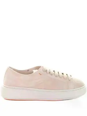 Santoni Lace-up Platform Sneakers