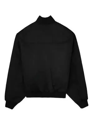 WILLY CHAVARRIA Gas Station Bomber Jacket - Black