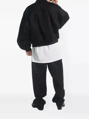 WILLY CHAVARRIA Gas Station Bomber Jacket - Black