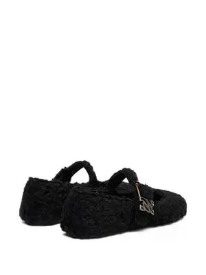 Casadei Valsenales Ballerina Flats - Black