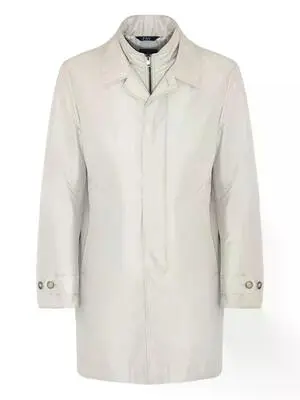 FAY Buttoned Collar Coat