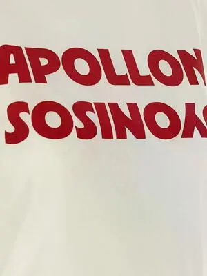 Valentino Garavani Apollon Print Cotton T-shirt - White