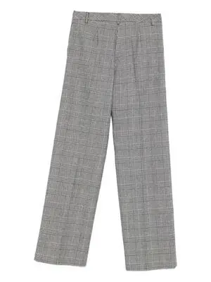 ERMANNO FIRENZE Checked Trousers
