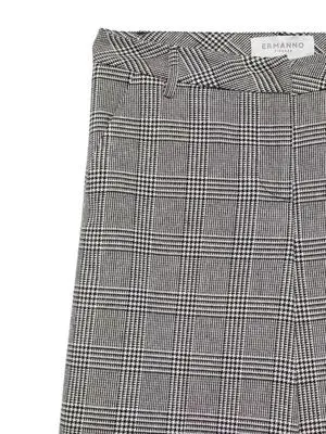 ERMANNO FIRENZE Checked Trousers
