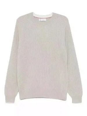 Brunello Cucinelli Cashmere Crew Neck Sweater
