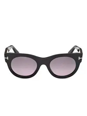 TOM FORD Round-frame Sunglasses - Black