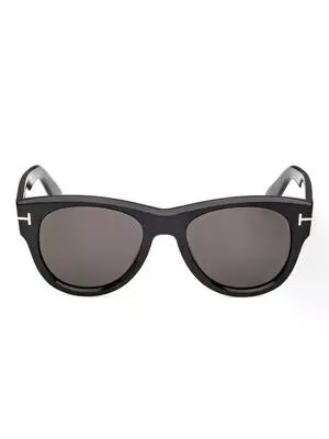 TOM FORD Round Frame Sunglasses - Black