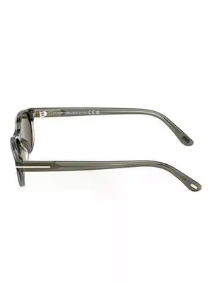 TOM FORD Oval-frame Sunglasses - Grey