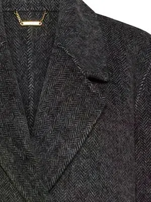Seventy Herringbone Double-breasted Coat
