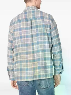 Naked & Famous Denim True Shirt Plaid Pocket Shirt