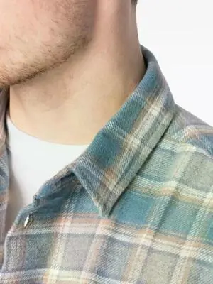 Naked & Famous Denim True Shirt Plaid Pocket Shirt