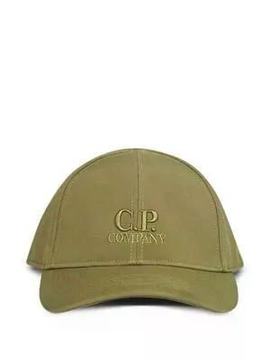 C.P. COMPANY Embroidered Logo Baseball Cap - Green
