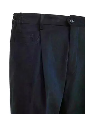 D4.0 Elasticated-waistline Trousers