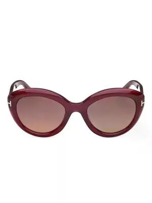 TOM FORD Cat-eye Frame Sunglasses - Red
