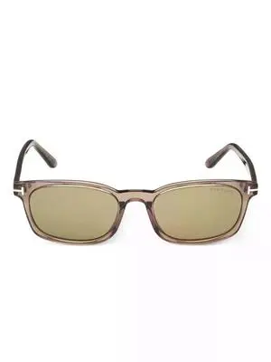 TOM FORD Rectangle Ft1300 Sunglasses - Brown