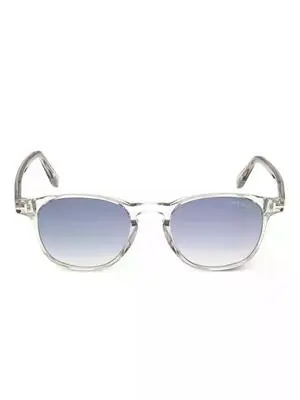 TOM FORD Round-frame Sunglasses - Grey