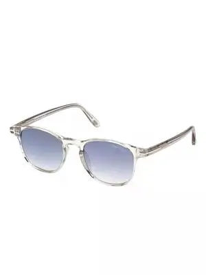 TOM FORD Round-frame Sunglasses - Grey