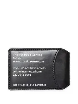 Martine Rose Logo Wallet