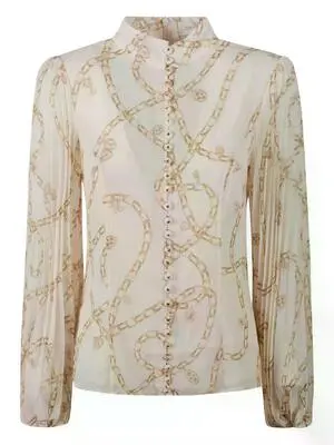 Zimmermann Sunray Pleated Shirt - Neutrals