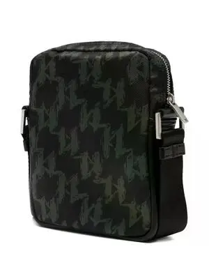 Karl Lagerfeld Monogram Messenger Bag
