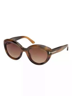 TOM FORD Round Frame Sunglasses