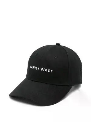 FAMILY FIRST Logo-print Baseball Cap - Black