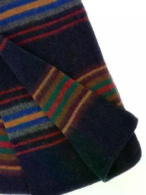 Howlin' College Fun Striped Scarf