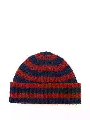 Howlin' Ribbed Trim Beanie Hat - Blue