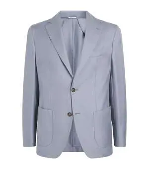 Eleventy Silk-cashmere Blazer