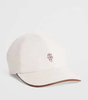 Eleventy Cashmere Baseball Cap