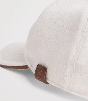 Eleventy Cashmere Baseball Cap