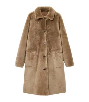 Allsaints Shearling Coats For Women