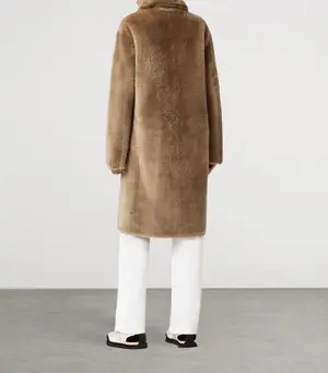 ALLSAINTS Serra Shearling Reversible Coat