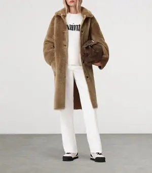 ALLSAINTS Serra Shearling Reversible Coat