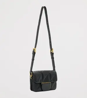 ALLSAINTS Quilted Leather Jupiter Cross-body Bag