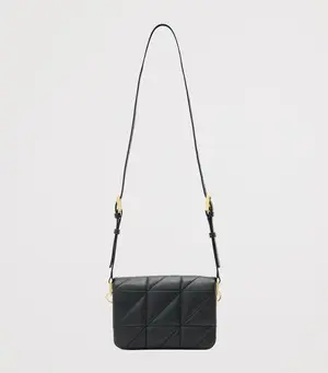 ALLSAINTS Quilted Leather Jupiter Cross-body Bag