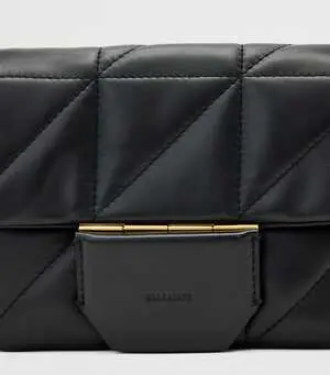 ALLSAINTS Quilted Leather Jupiter Cross-body Bag